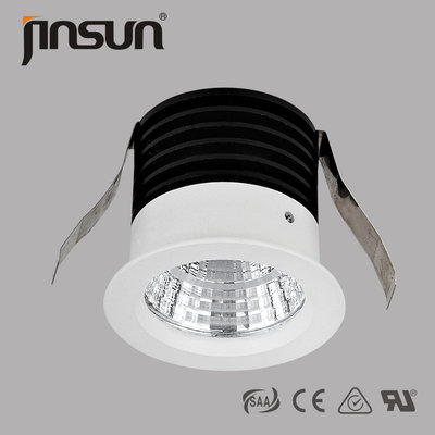 24º beam angle mini 4w 350lm 3000k IP54 COB Fixed LED Dowlight