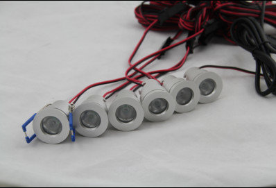 LED spotlight recessed type 1w made in china