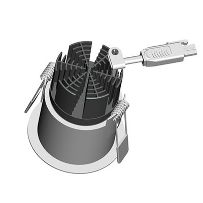 ceiling recessed 65mm small cutout high depth LED downlight with dimension70*H90mm