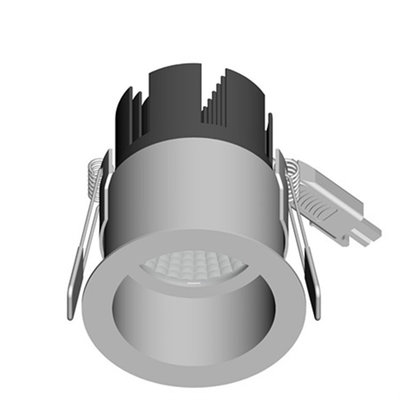 ceiling recessed 65mm small cutout high depth LED downlight with dimension70*H90mm