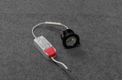 ceiling luminaire mini LED spotlight cabinets light mesuem waterproof cob spot lights black housing light diming light