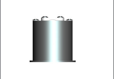 outdoor land recessed 1w or 3w inground lamp with 39mm cutout and 41mm height