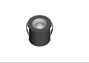 outdoor 1*1w 1*3w LED inground light round with dimension 45*H45mm with SAA certificate