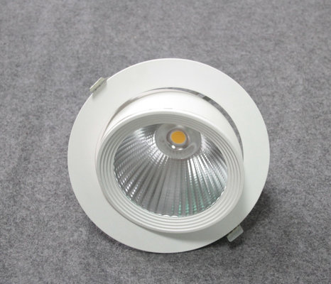 elegant 30w LED COB ceiling downlight with Bridgelux chip rotatable 3000k/4000k/5000k