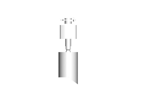 CREE LED tracklight with 3 wires, 3w small size, CREE COB light source