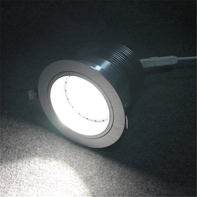 flexible 15w cob led downlight with low UGR, input voltage AC200-240V