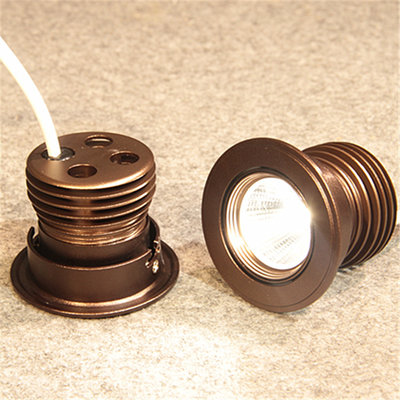 ceiling luminaire mini LED spotlight cabinets light mesuem IP65 cob spot lights black housing light 3years diming light