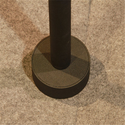 LED waterproof outdoor garden light with IP65, 3W, black housing