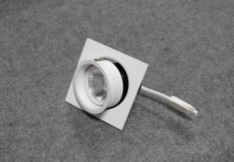 LED ceiling lights with  180 degree rotating structure, 7w, 75mm cutout, Ra>82