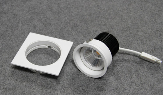 LED ceiling lights with  180 degree rotating structure, 7w, 75mm cutout, Ra>82