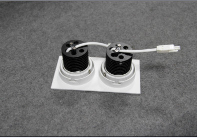 different holders Squre Shape Four Heads Led Ceiling Lamp Led Cob Downlight spotlight led luminaire