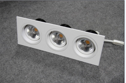 different holders Squre Shape Four Heads Led Ceiling Lamp Led Cob Downlight spotlight led luminaire