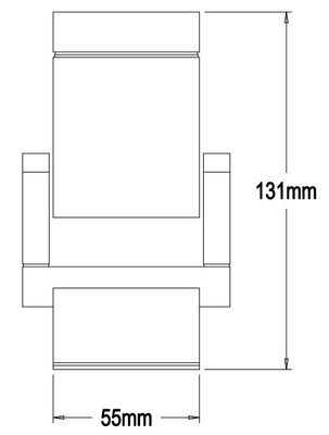 square or shape baseplate pure Aluminum LED wall lamps led 3W 5W wall lamp 2years warranty