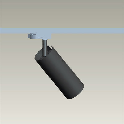High quality 25W high lumen 360D rotatable with black/White /Sliver  housing Cree  lens of Led track light 3yrs warranty