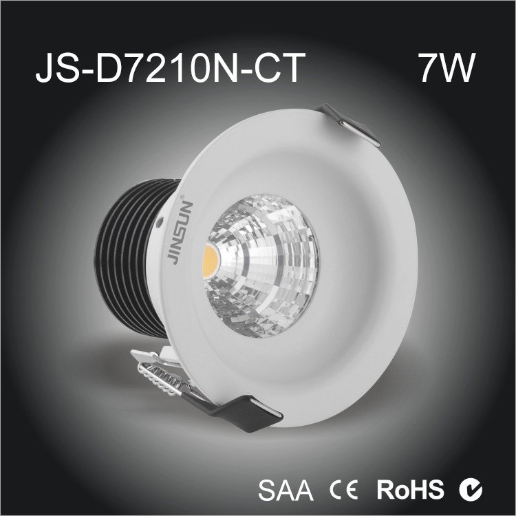 COB Anti glarDownlight LED With SAA&C-tick led dimmable downlight square downlight ok