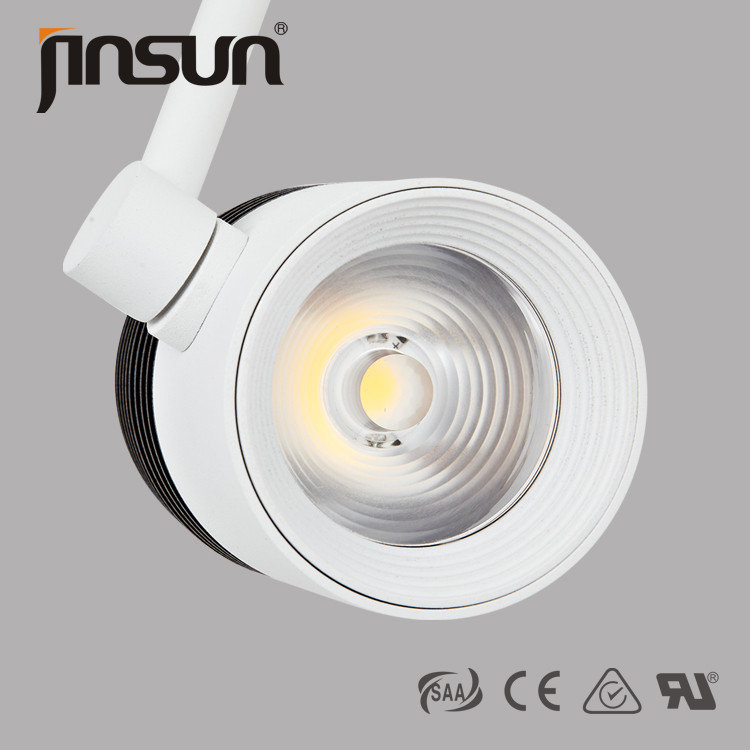 12White /golden/black/sliver housing color led track light bar lighting lens 20/30/40dgree