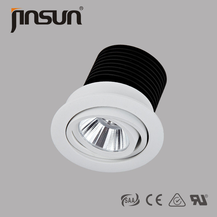 7W 500 Lumen led the lamp IP40 Rating led spotlight 360 Degree Adjustable LED Downlight