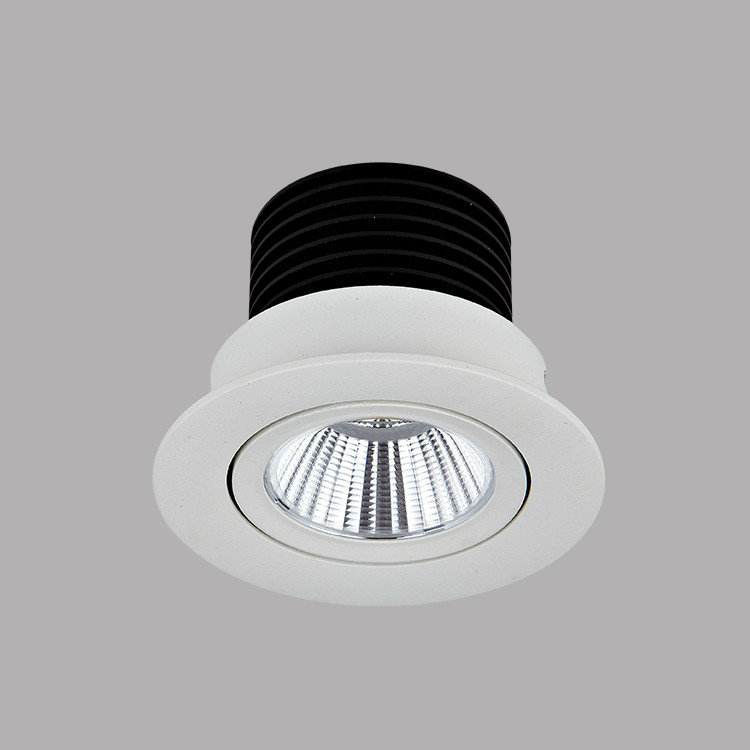 7W 500Lm High quality 180 degree adjustable of Led Cob downlight With reflector UL price
