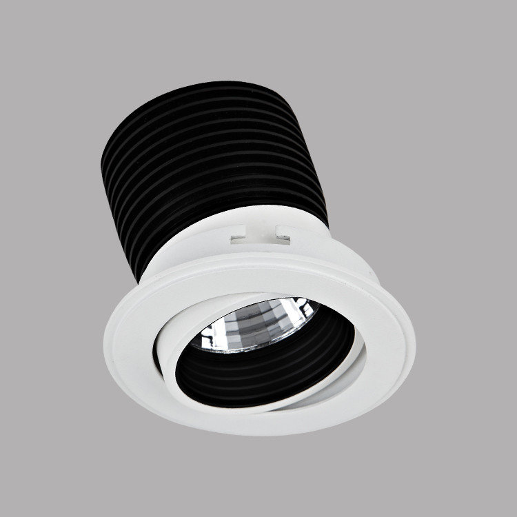 Dali Dimmable antiglare 10W Samsung 5630 SMD AC100-20V Led downlight with Meanwell driver