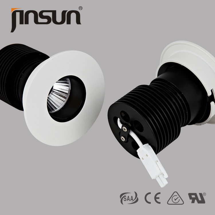 10W 420Lm Ultra thin cut out 75mm 180 degree adjustable of Led downlight, led spotlight