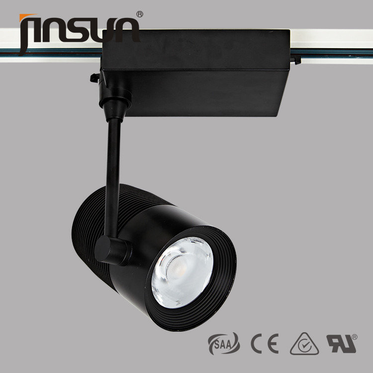 High Power 2700K Warm White 35W 2600LM Black Color With Lens Of COB LED Track Light
