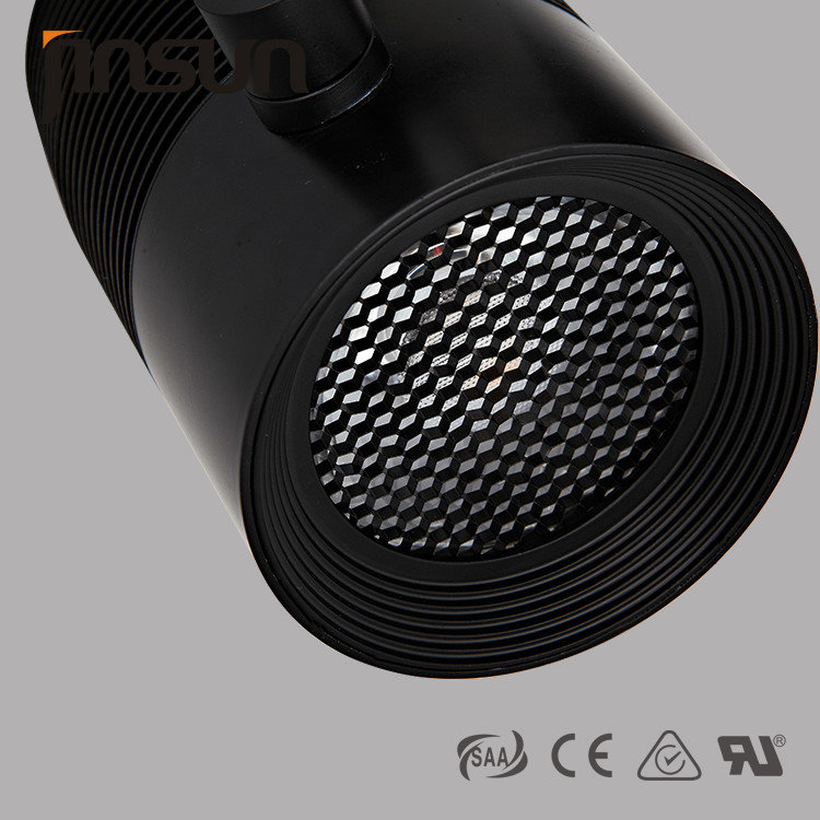 35W 2600LM AC100-240V With Lens Of COB LED Track Light With Xiezhen Driver Warranty 3 Year