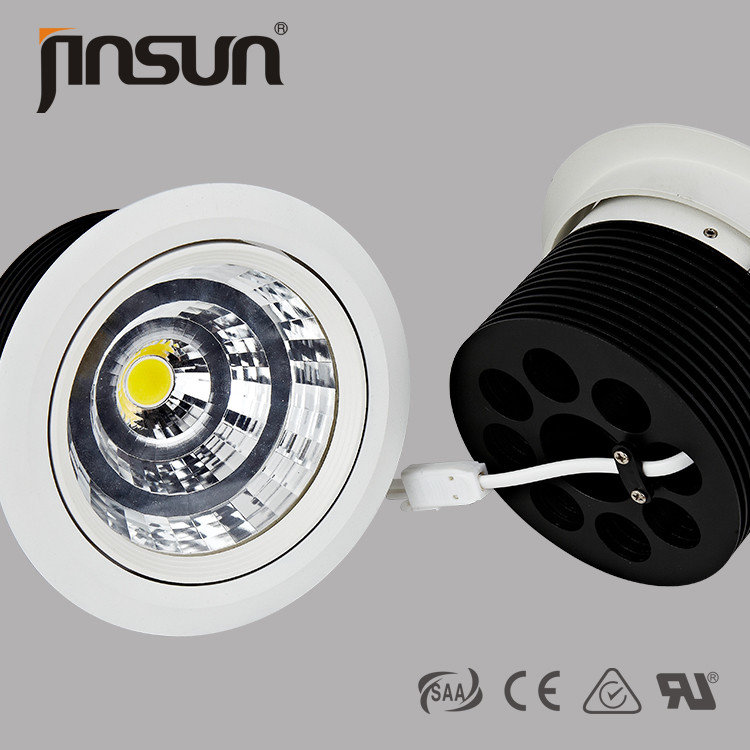 20W High Lumen Cree Chip With Reflector High Power 360 Degree Adjustable Led Cob Downlight
