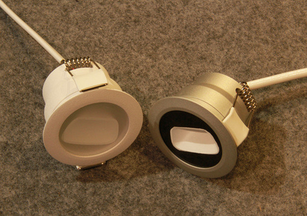 1*1W Warm White Of LED Corner Light, LED Peel Light With SAA Certificate