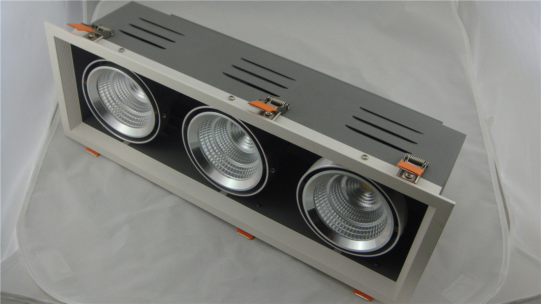 3*10W 2400LM Energy Saving AC100-240V Recessed LED Bold Light,Led Venture Light