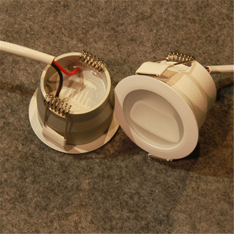 1W fixed wall mounted spotlights and indoor  corridor used corner lights