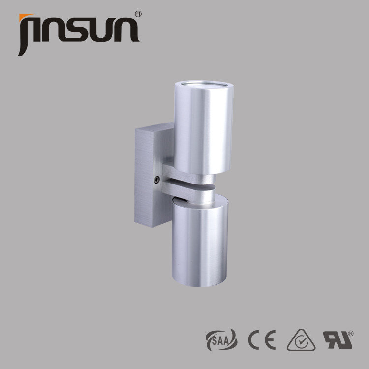 LED Aluminum indoor wall lamp with IP65 Waterproof, fixed structure, wall-mounted type