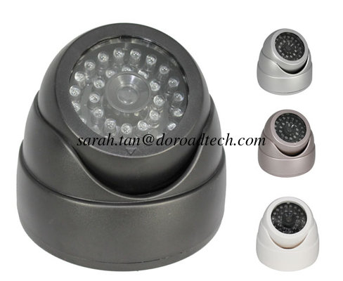 Mock Security Plastic Dome Cameras DRA28