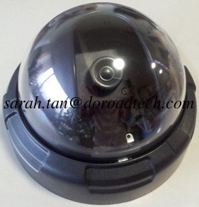 Indoor CCTV Mock Security Dome Cameras with motion detector, LED lights DRA72