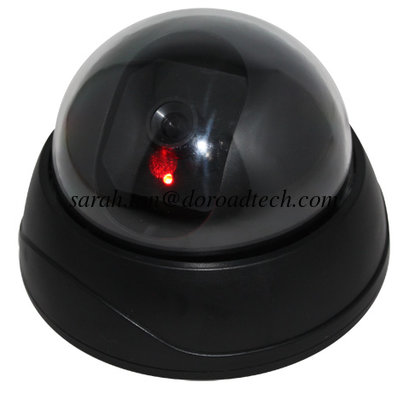 Indoor CCTV Dummy Dome Cameras with motion detector, LED light DRA67