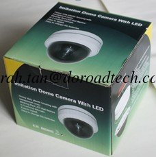 Indoor CCTV Dummy Dome Cameras with LED light DRA66