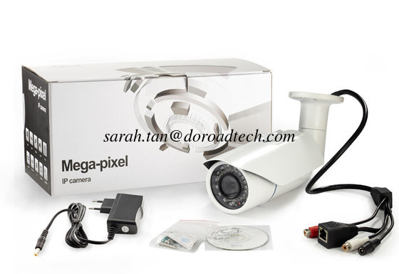 720P Waterproof Day & Night Outdoor Security Bullet HD IP Cameras DR-IP611