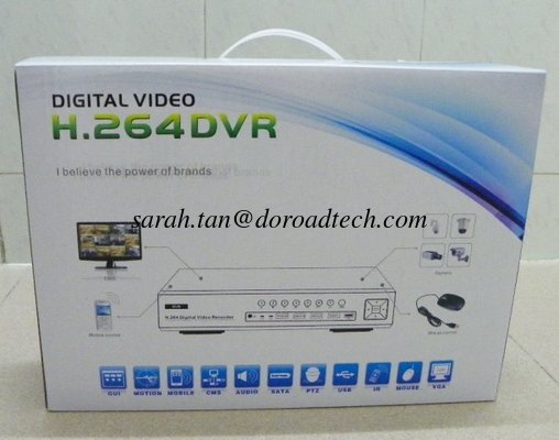 New Tech 720P Realtime AHD DVR Connect with Analog Camera, IP Camera and AHD Camera