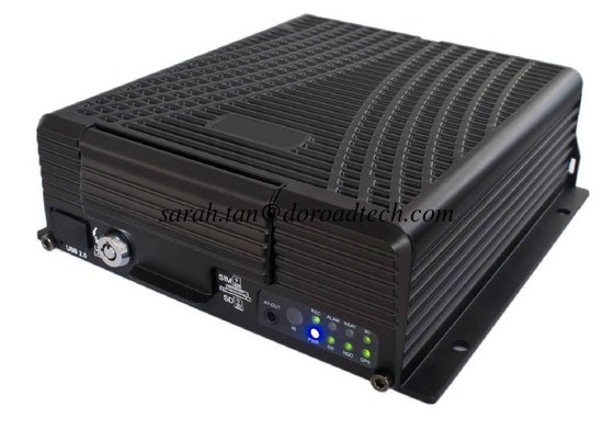 Vehicle Security System 8 Channel HDD Mobile DVRs with GPS Function