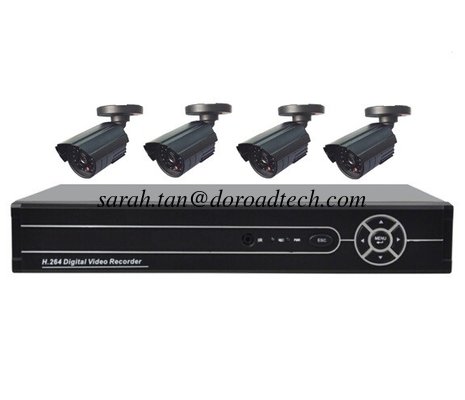 Surveillance Systems 4CH H.264 FULL D1 Digital Video Recorder Kits DR-6404V502C