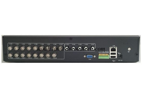 16CH CCTV iDVR Surveillance, H.264 Hybrid DVR (Hybrid DVR=DVR + NVR)