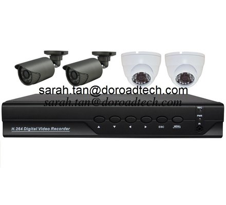 Hottest AHD New Technology CCTV Video Surveillance System 4CH 720P AHD DVR Kit