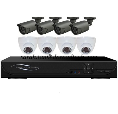 8CH AHD DVR KIT 720P HD Surveillance System CCTV Security DVR KIT