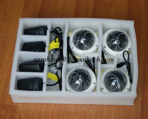 Newest PLC System - Power Line Communication 4CH NVR Kit Home Security CCTV Dome Camera