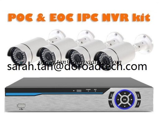 PoC &  EoC IP Cameras NVR Security Kits