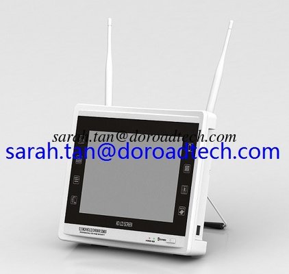 720P 4CH LCD Screen NVR Wireless IP Camera with Monitor Kit 4 Channel Home CCTV Kits
