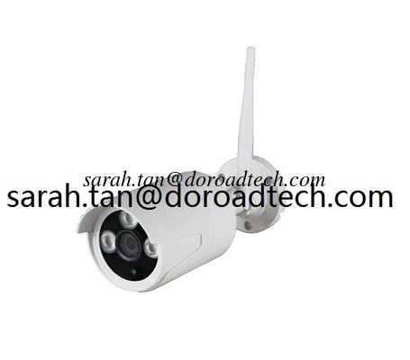 NVR with LCD Screen 4CH 720P Bullet WIFI IP Cameras Support P2P Wireless Surveillance System