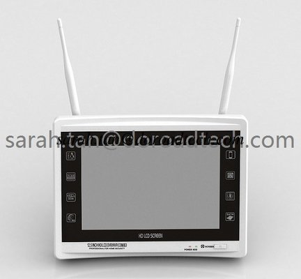 4CH WIFI IP Dome Cameras NVR Kit WiFi Camera with HD LCD Screen Display NVR