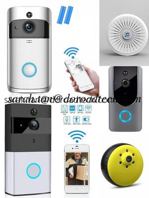 Smart Video Doorbell Camera 720P Visual Call Intercom Door Bell Infrared Night Vision Remote Record