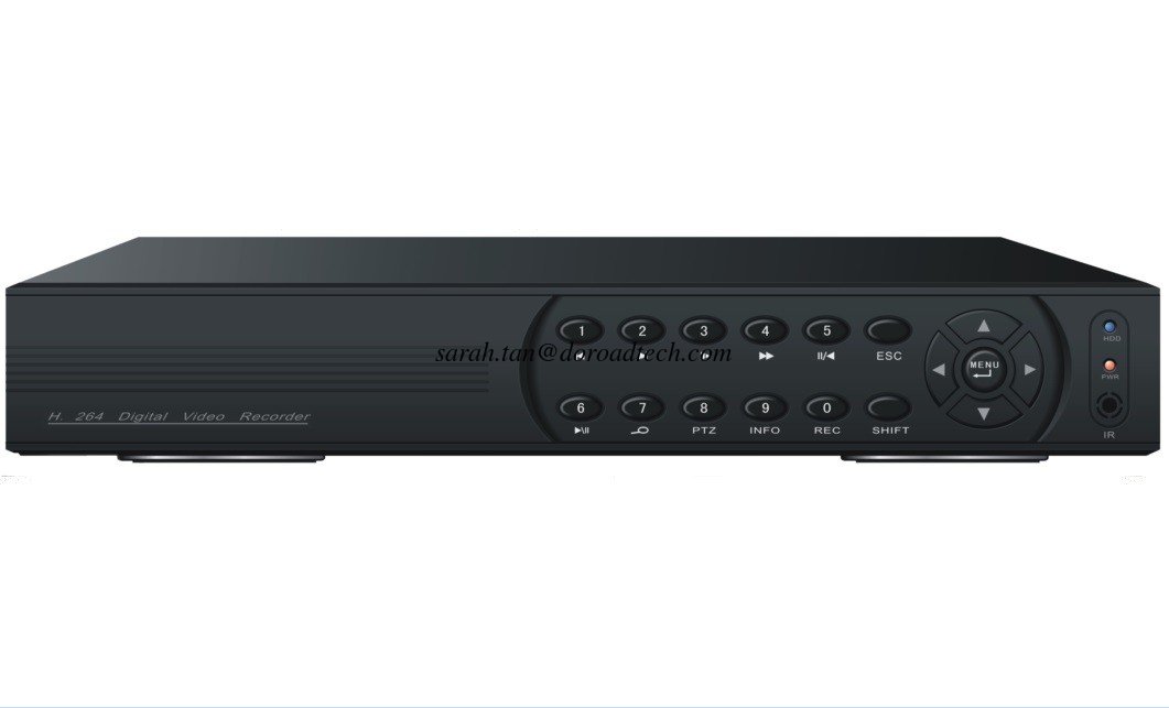 4CH CCTV HVR, H.264 960H Hybrid Digital Video Recorder (HVR=DVR + NVR)