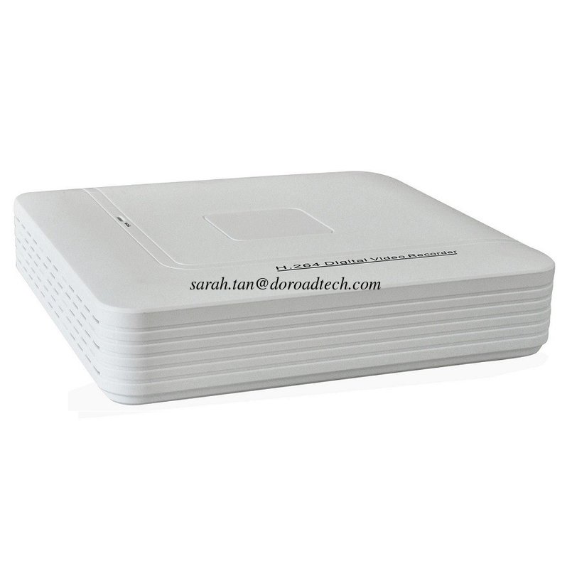 Hybrid 4CH 720P P2P Plastic Mini AHD DVRs With Realtime Recording and Playback